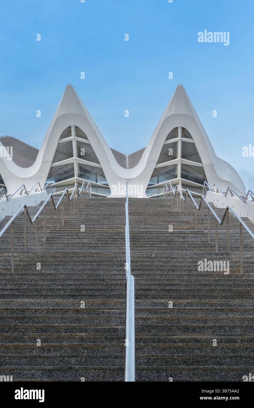 Unique entrance design of the Science Museum at the City of Arts and ...