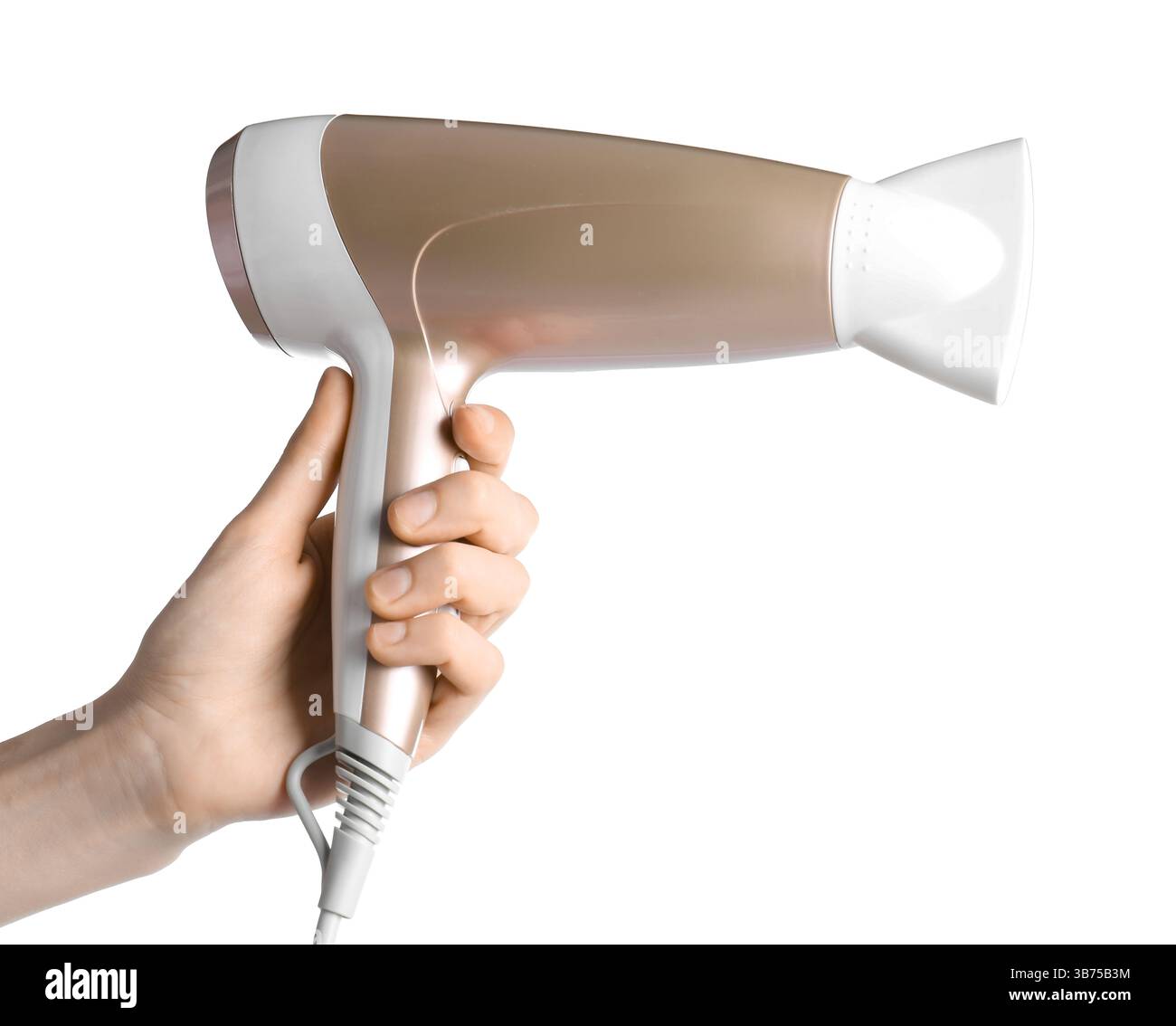 Beautiful woman hairdressing salon Cut Out Stock Images & Pictures - Alamy