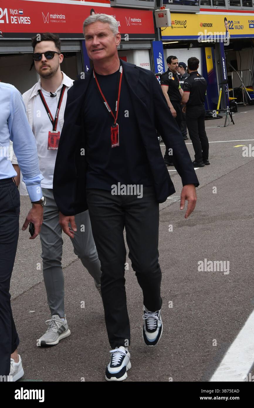 MONACO- David Coulthard attends the Monaco E-Prix, Round 6 of the 2025 ...