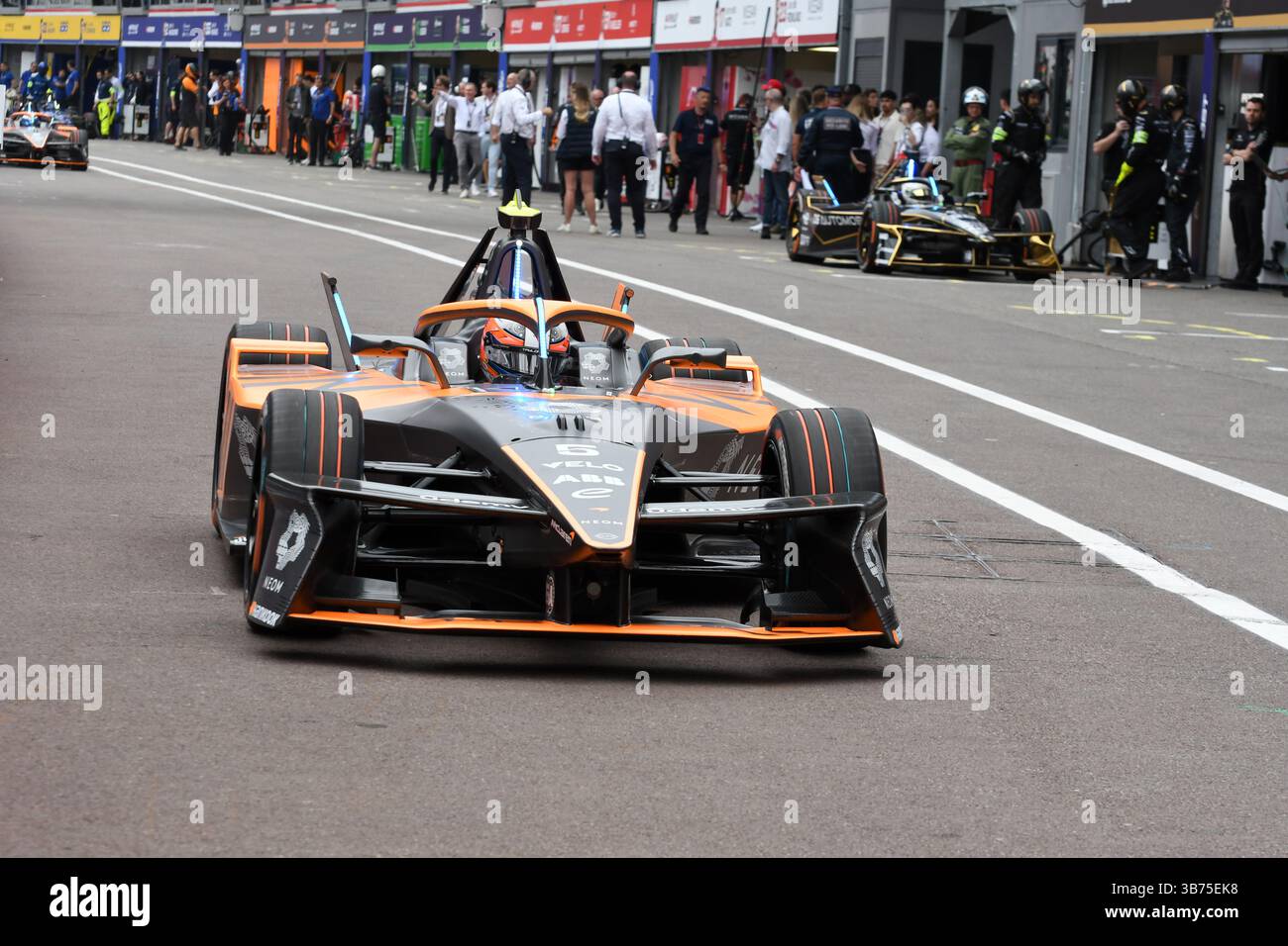 MONACO- Driver during the ABB Formula E World Championship race - 2025 ...