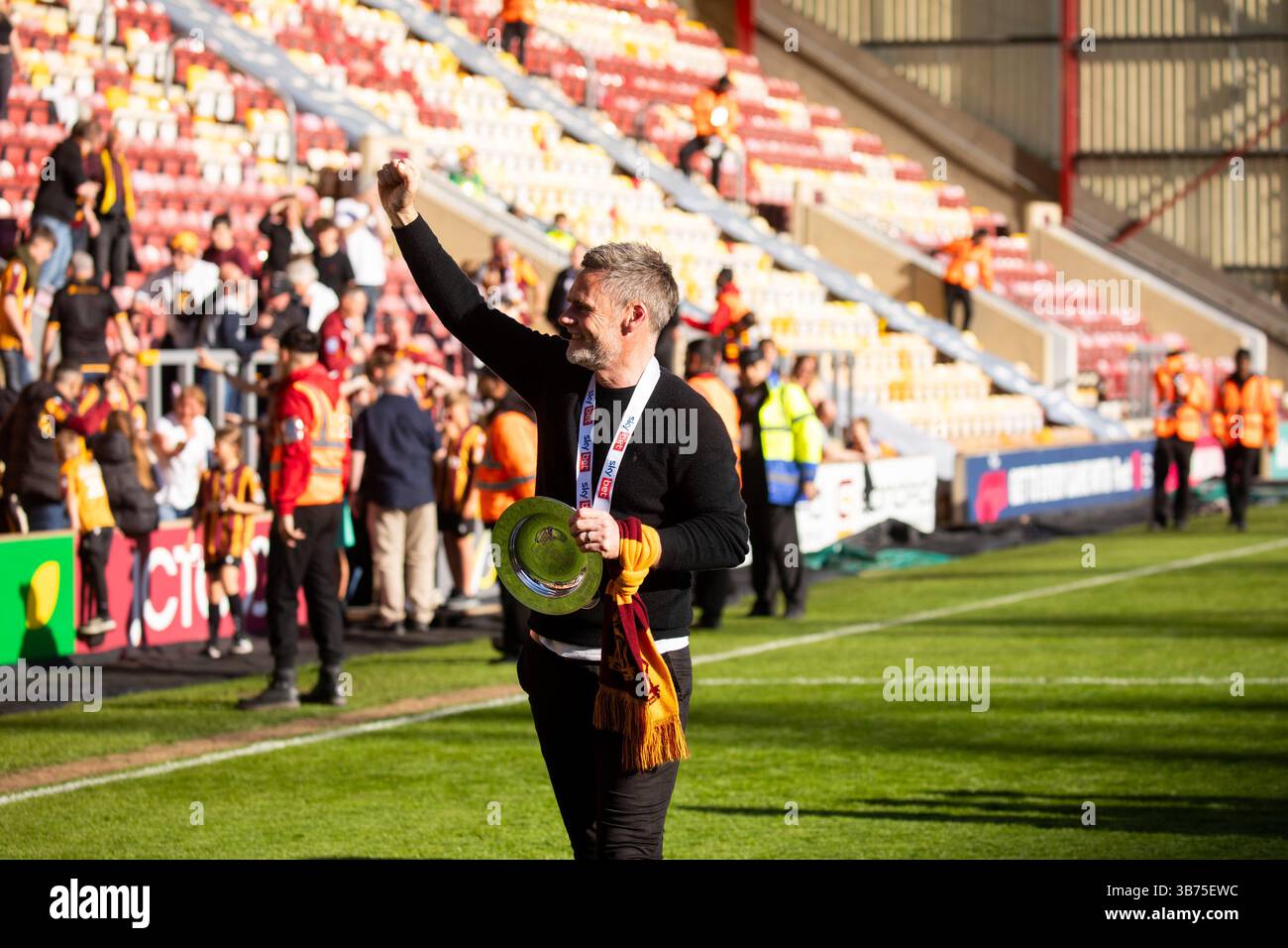 Bradford, UK. 03rd May, 2025. Graham Alexander (Bradford Manager ...