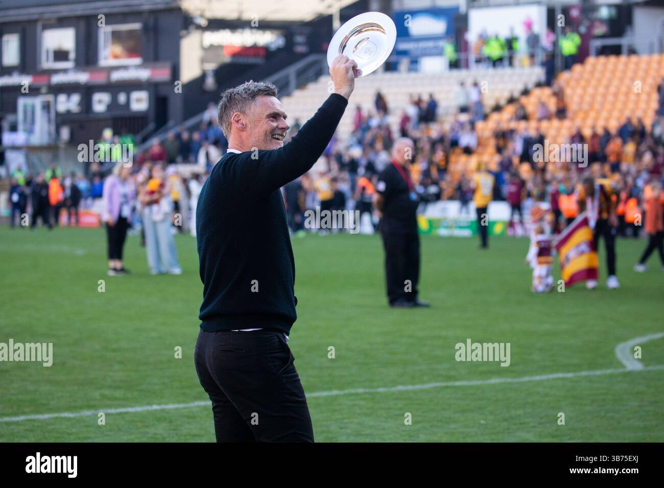 Bradford, UK. 03rd May, 2025. Graham Alexander (Bradford Manager ...