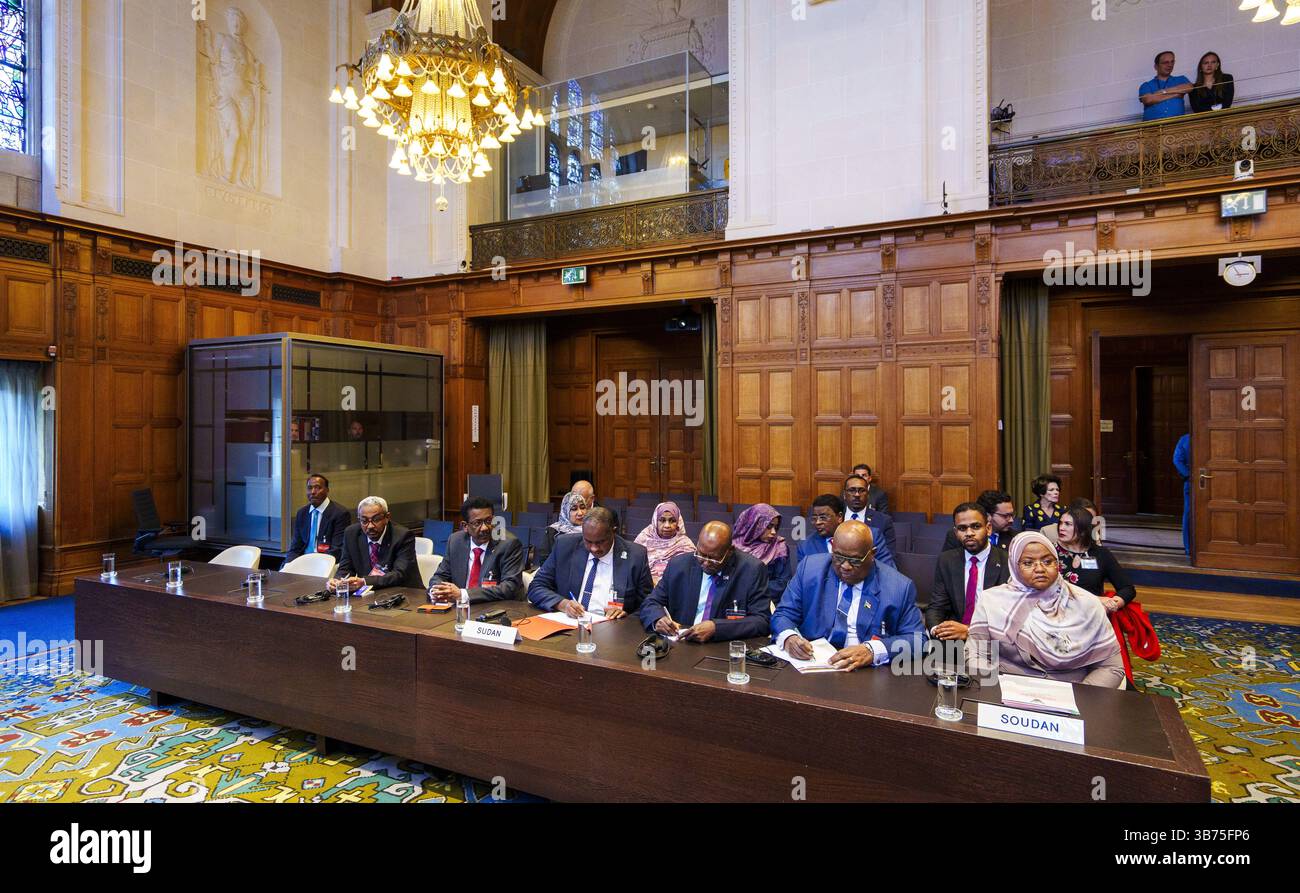 THE HAGUE - Judgment at the International Court of Justice, in Sudan's case against the United ...