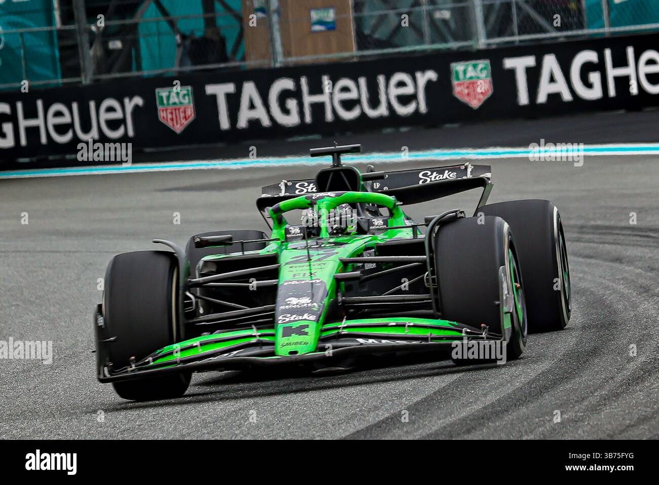 Miami, USA. 04th May, 2025. Nico Hulkenberg of Germany driving the (27 ...