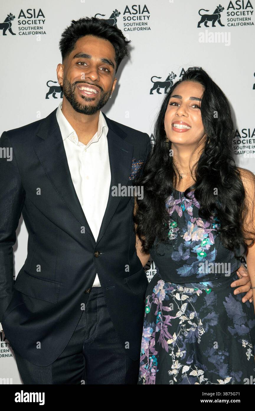 Harjit Bhandal und Jasleen Saini bei der Asia Society Southern ...