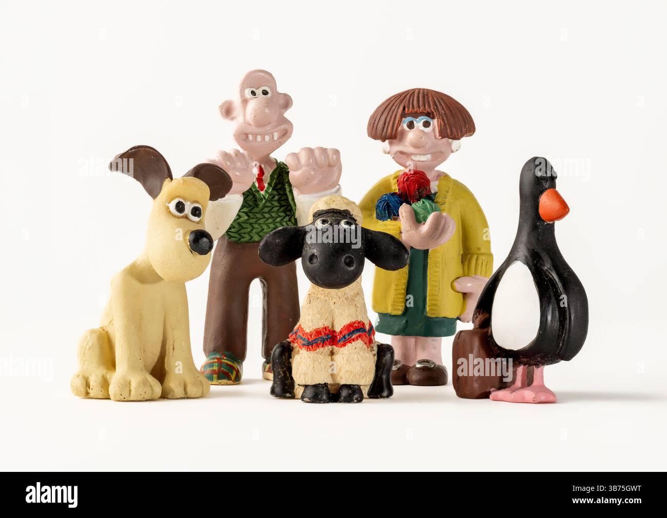 Cardiff mid Glamorgan Wales UK May 05 2025 Wallace gromit Wendoline ...