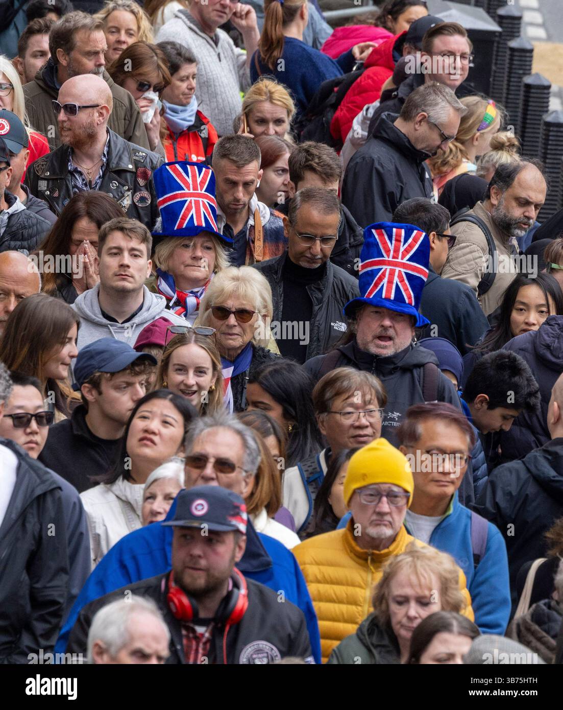 London, UK. 5th May, 2025. VE commemorative event in Whitehall and The ...