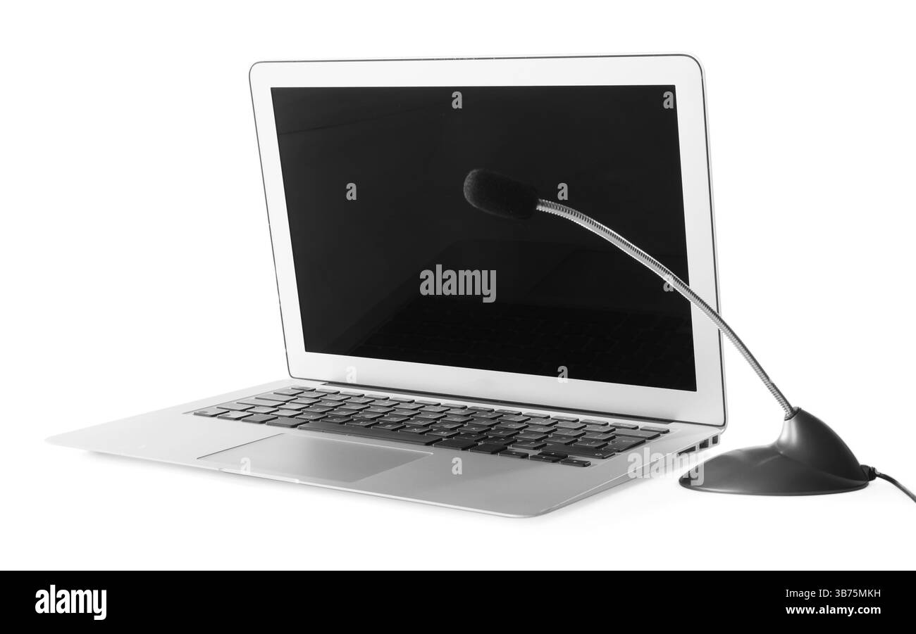 Professional podcast recording studio Cut Out Stock Images & Pictures ...