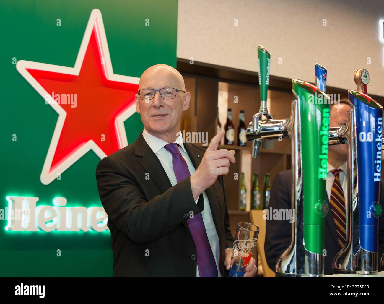 Edinburgh UK, 5th May 2025: Scotland's First Minister John Swinney ...