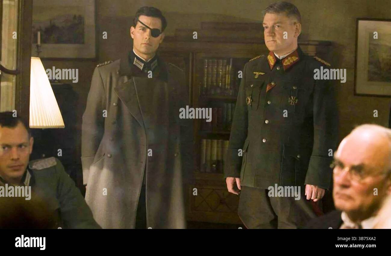 VALKYRIE 2006 MGM film with Tom Cruise at left as Colonel Claus von ...