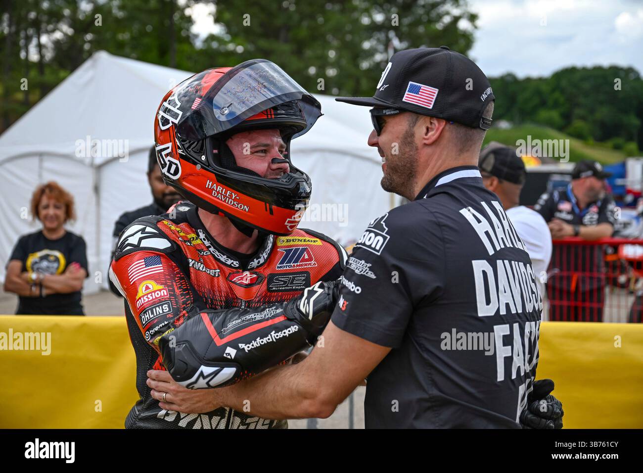 BRASELTON, GA - MAY 04: Harley-Davidson x Dynojet Factory Racing rider ...