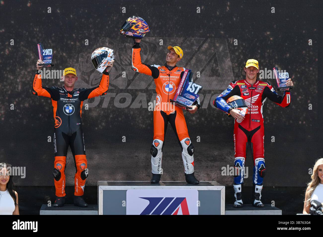 BRASELTON, GA - MAY 04: Orange Cat Racing rider Jayson Uribe (36) on ...