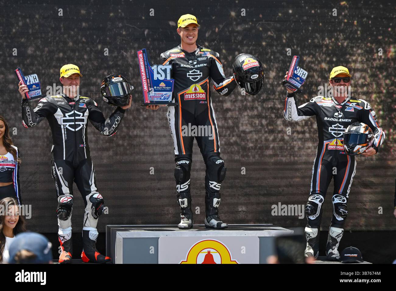 BRASELTON, GA - MAY 04: Saddlemen Race Development rider Jake Lewis (85 ...