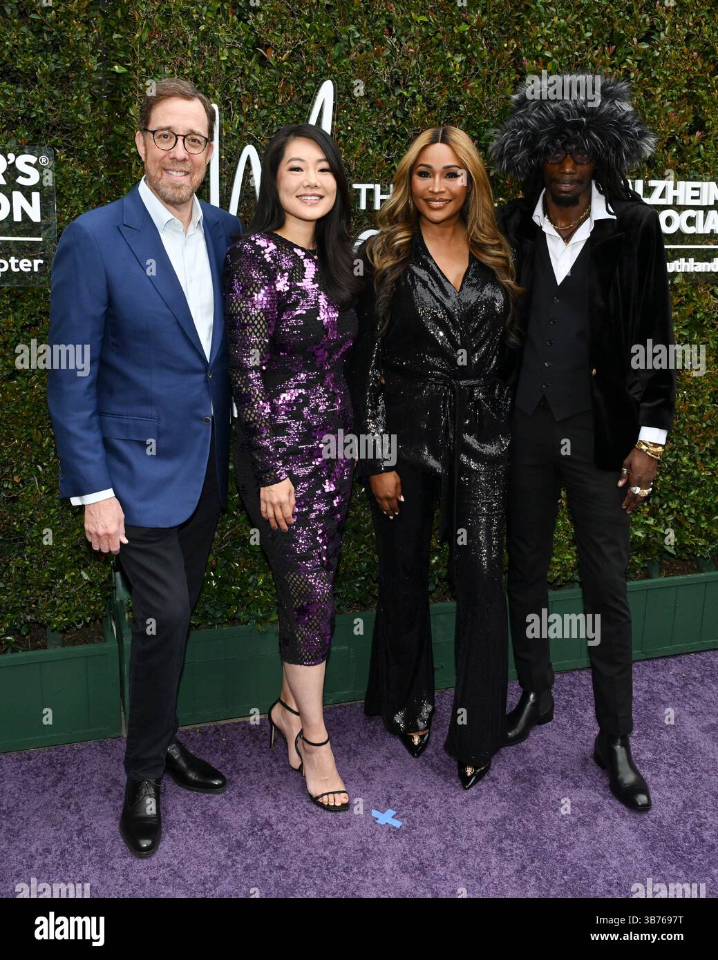 May 4, 2025, Los Angeles, California, USA: Rob Minkoff, Crystal Kung ...