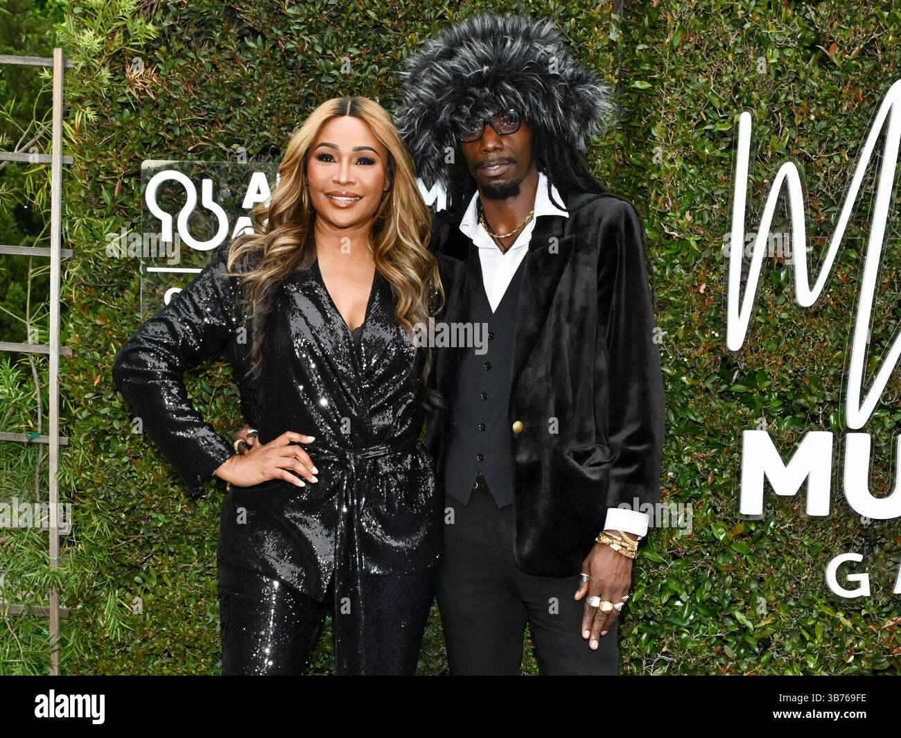 May 4, 2025, Los Angeles, California, USA: Cynthia Bailey and LePrince ...