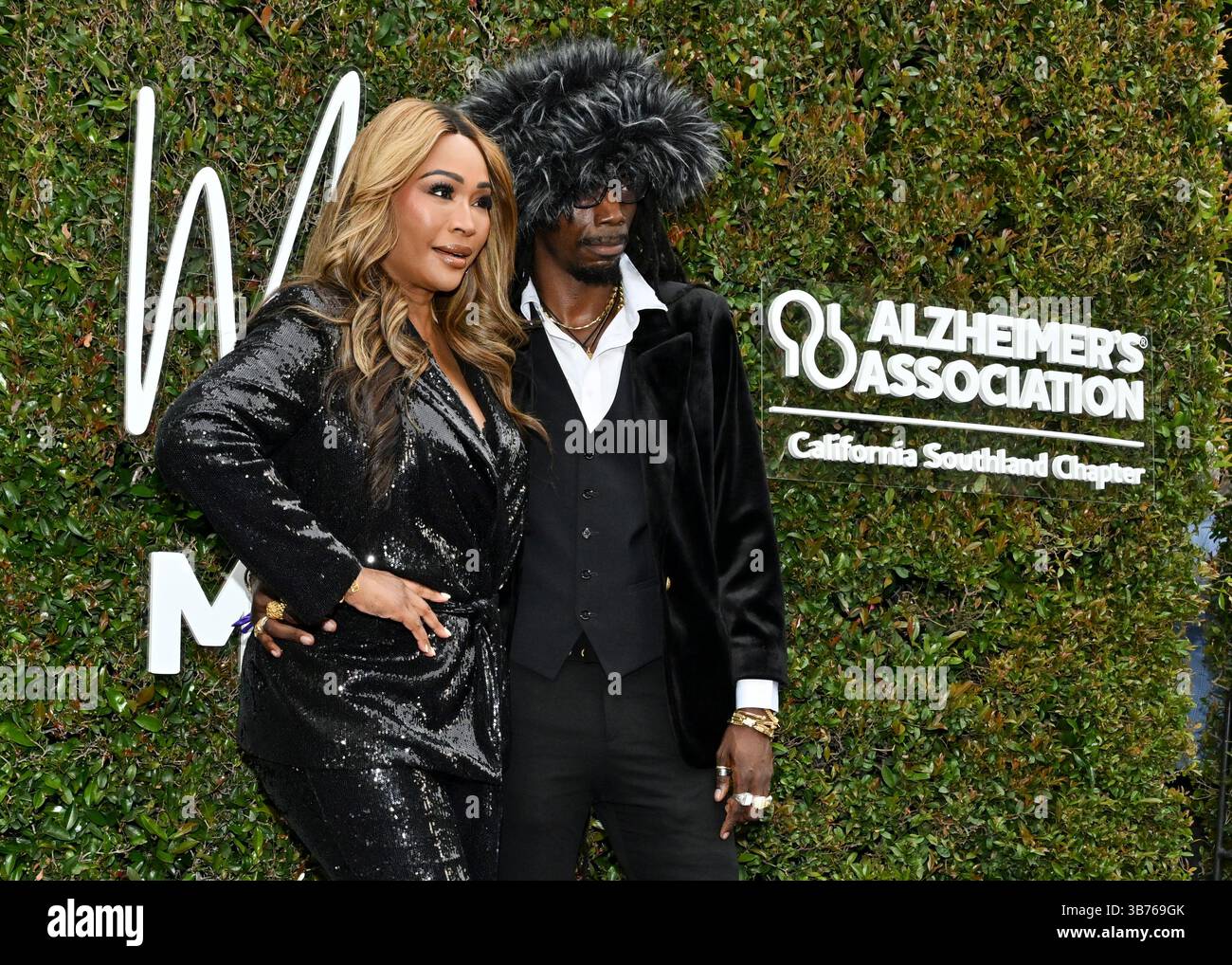 May 4, 2025, Los Angeles, California, USA: Cynthia Bailey and LePrince ...