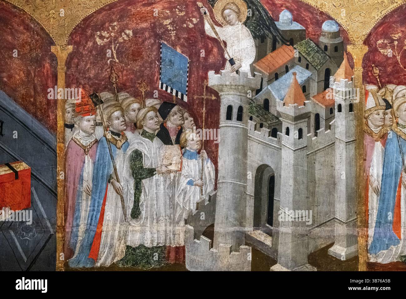 Rogation procession presided over by the pope before Hadrian's ...