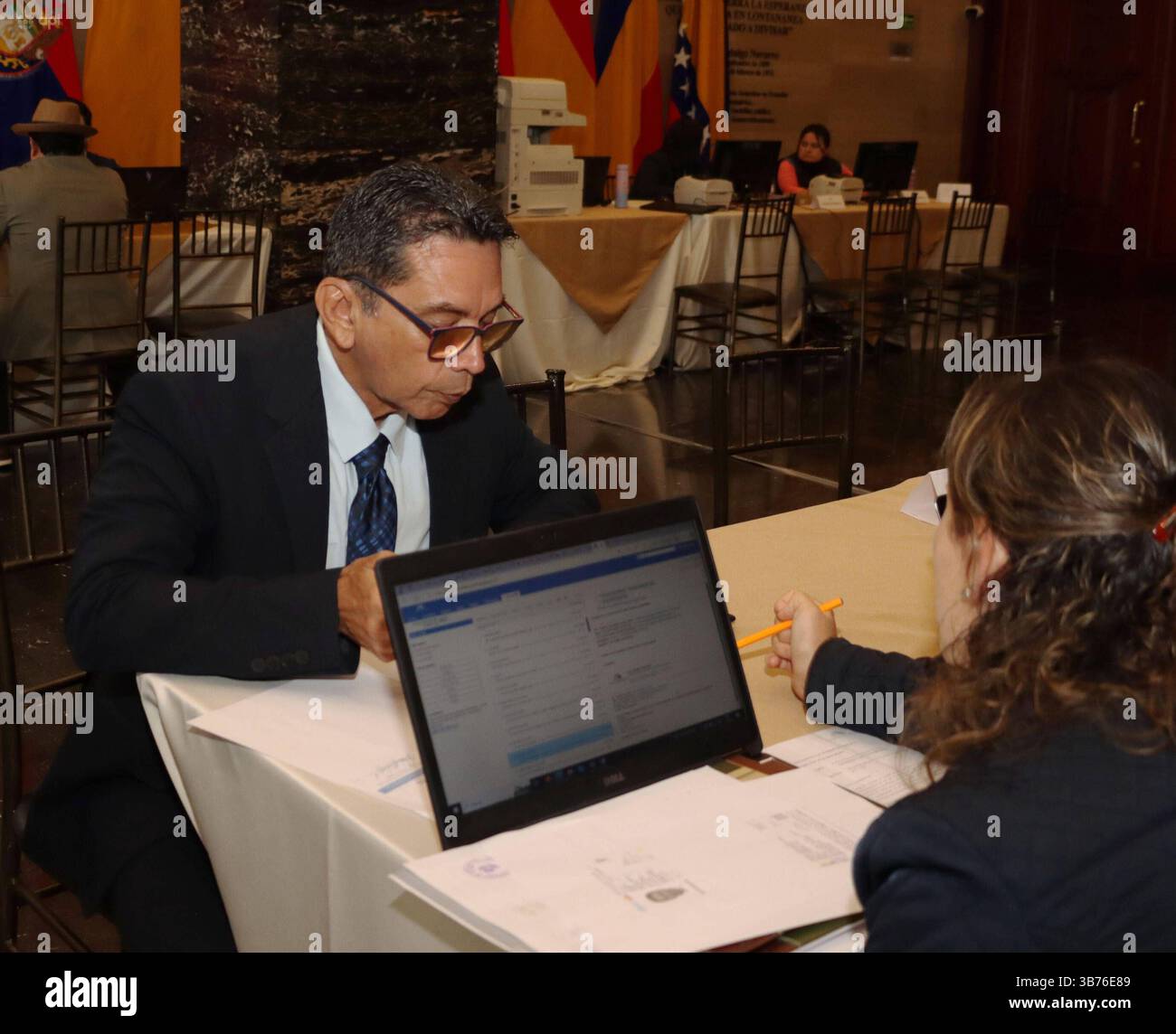 REELECTED AND NEW ASSEMBLYMEN PRESENT DOCUMENTS Quito, Monday, May 5 ...