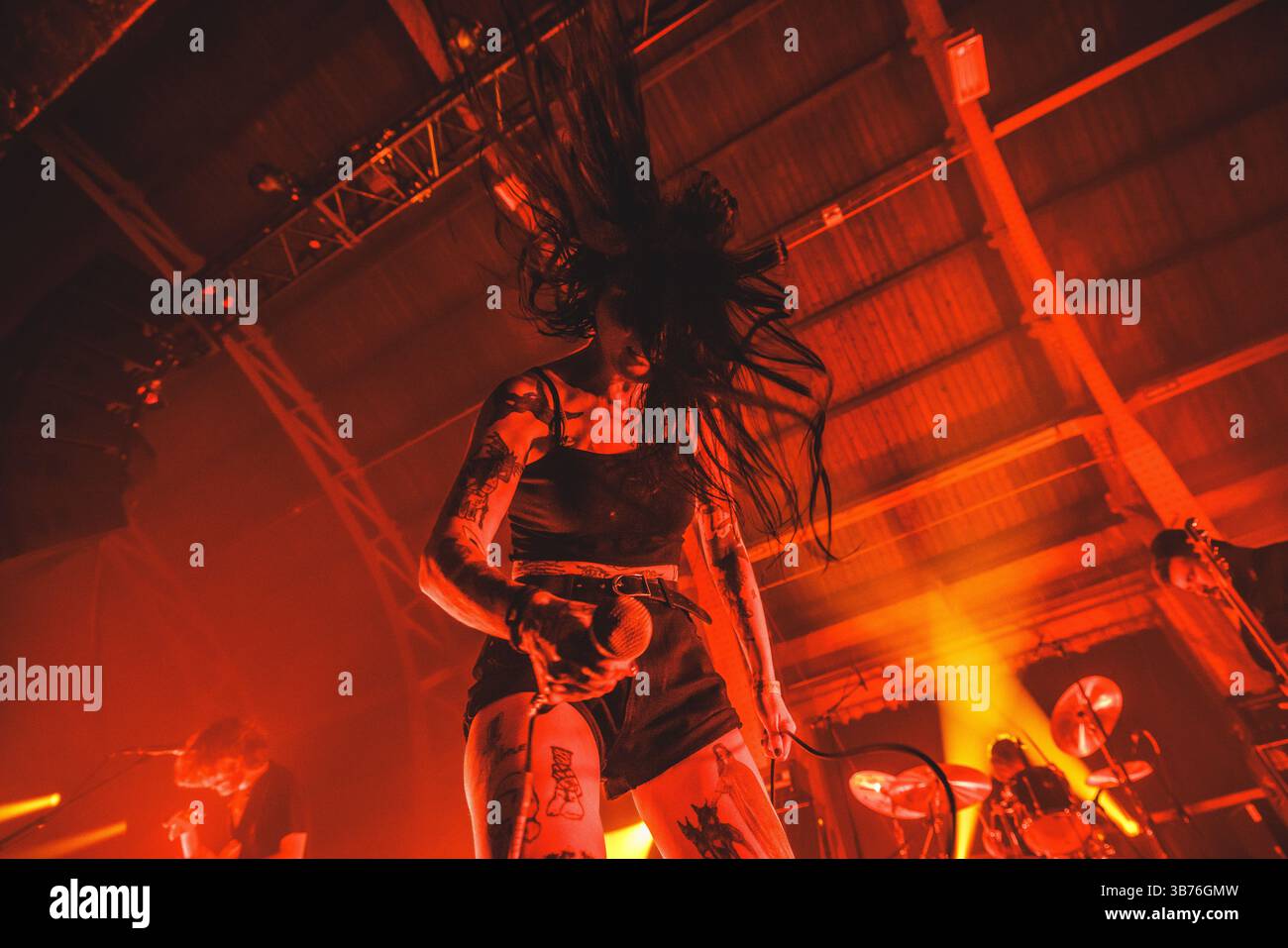 Tilburg, Netherlands. 19th, April 2025. The Australian screamo band ...