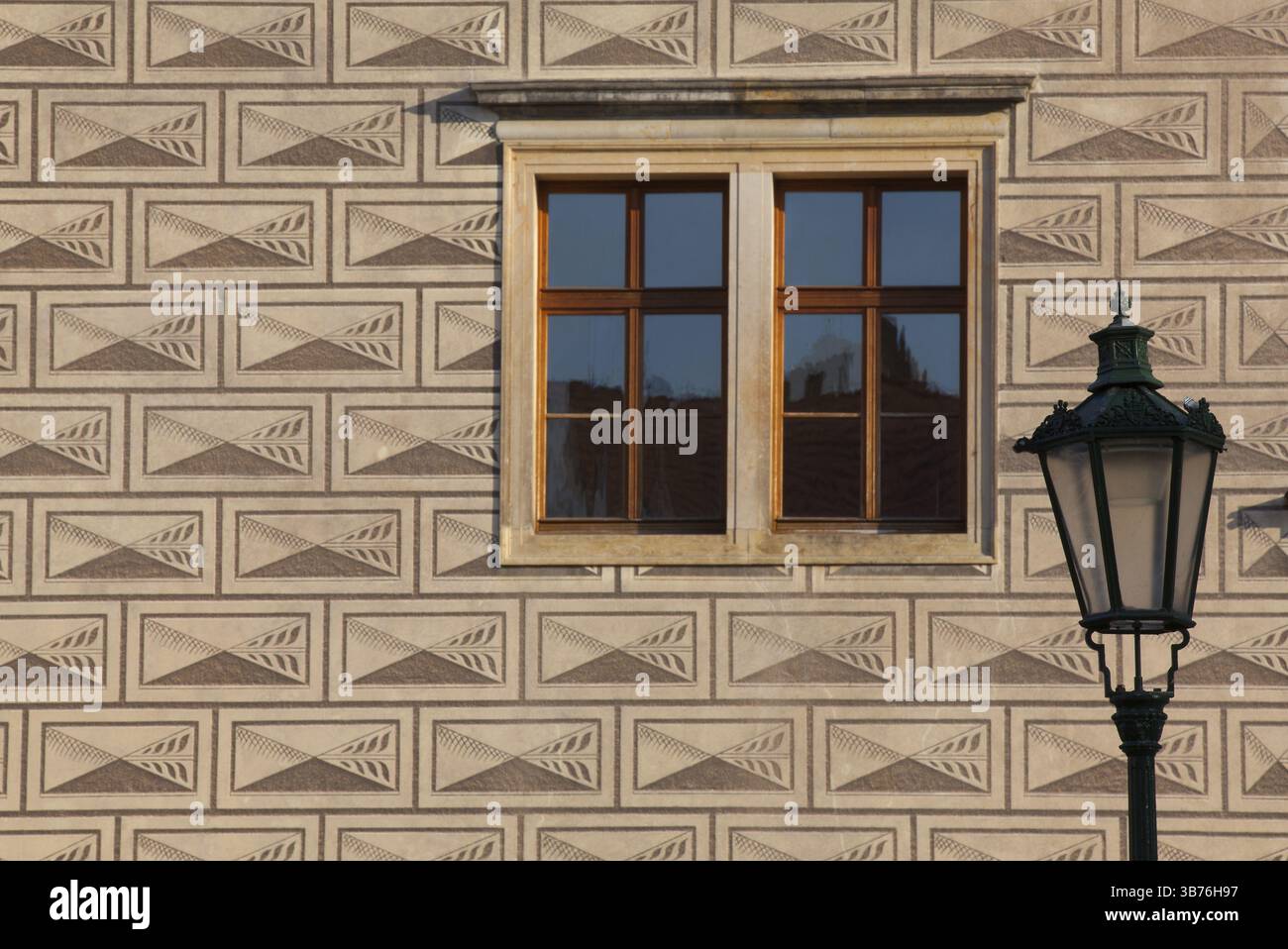 The Schwarzenberg Palace at the Castle Square near the Prague Castle ...