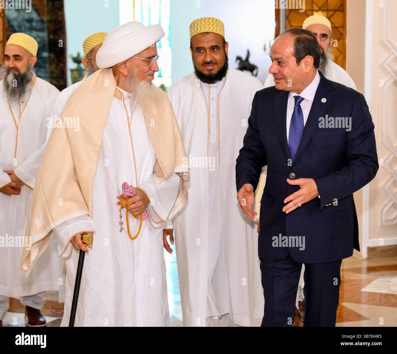 Egyptian President Abdel Fattah Al-Sisi receives Mufaddal Saifuddin ...