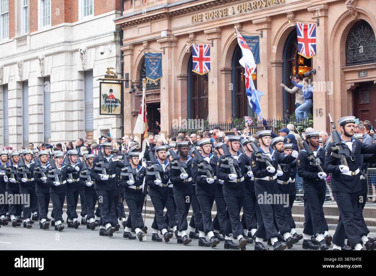 Cenotaph london ve day 2025 hi-res stock photography and images - Alamy