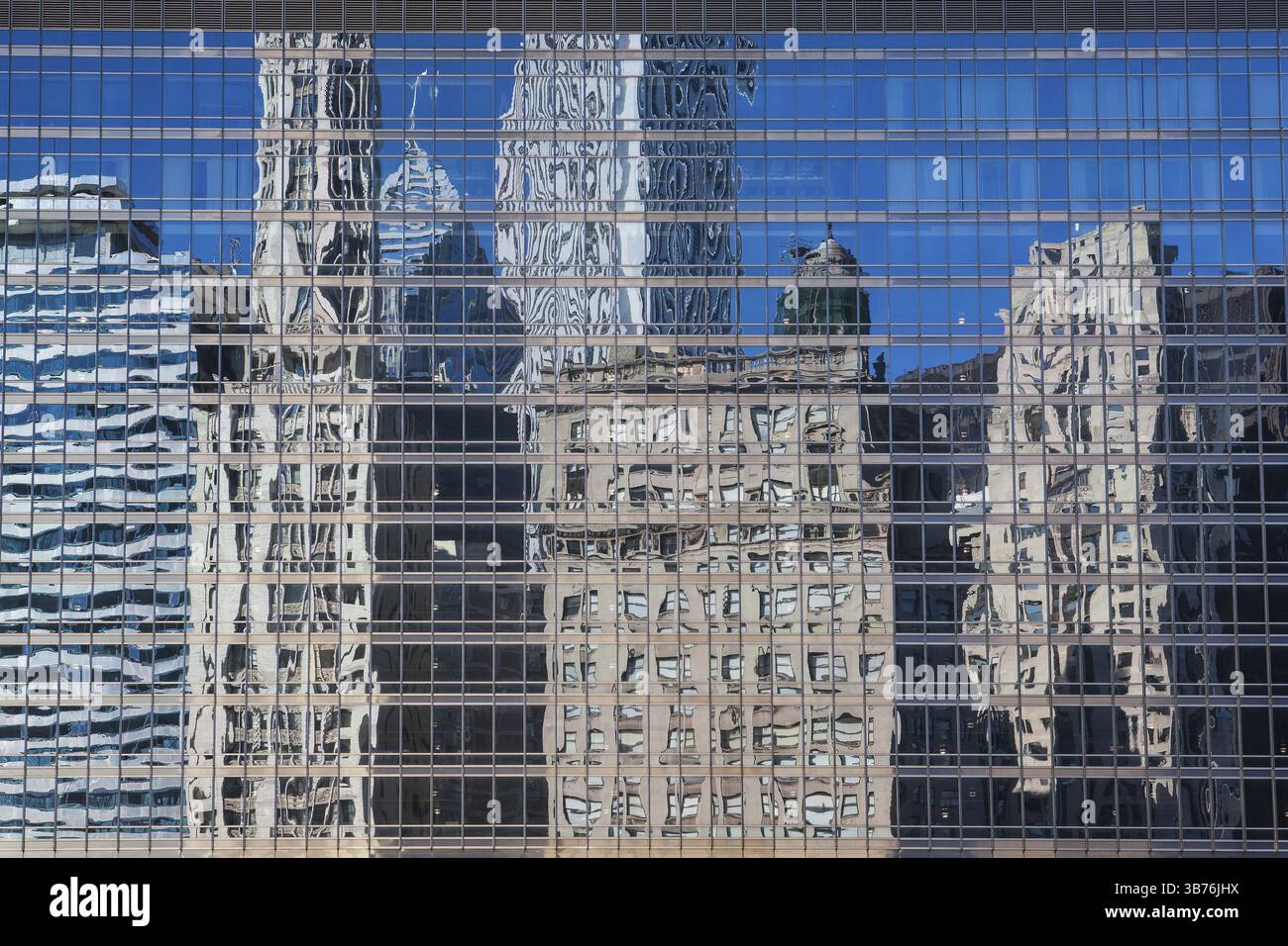 Detail of different skyscrapers in Chicago in USA Stock Photo - Alamy