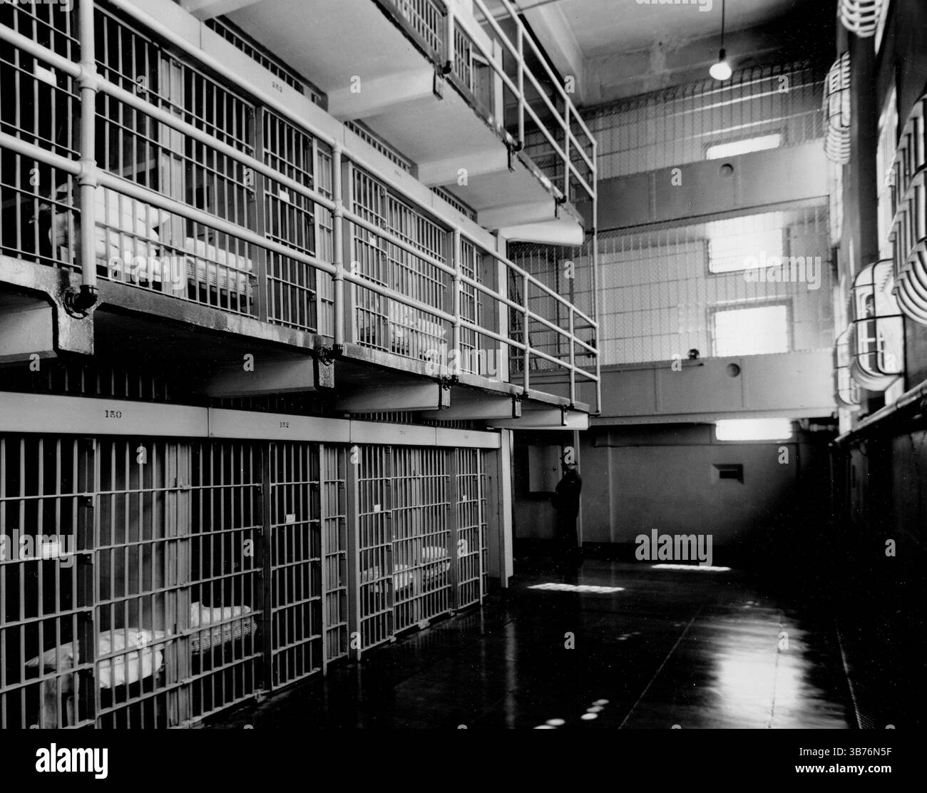 FILE - One of three cell tiers of individual cells at the main block of ...