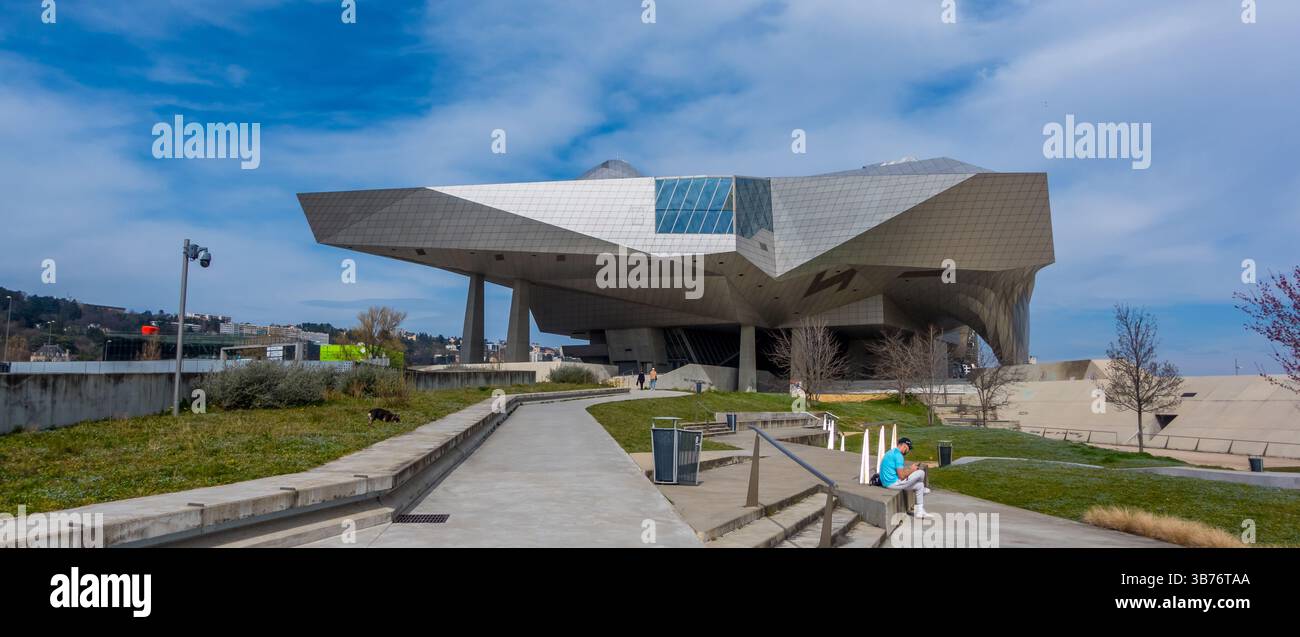 The Confluence Museum in Lyon, France Stock Photo - Alamy