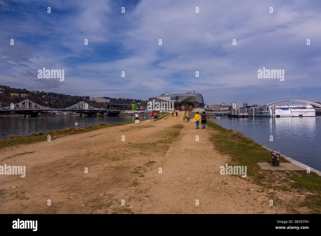 The Confluence Museum in Lyon, France Stock Photo - Alamy