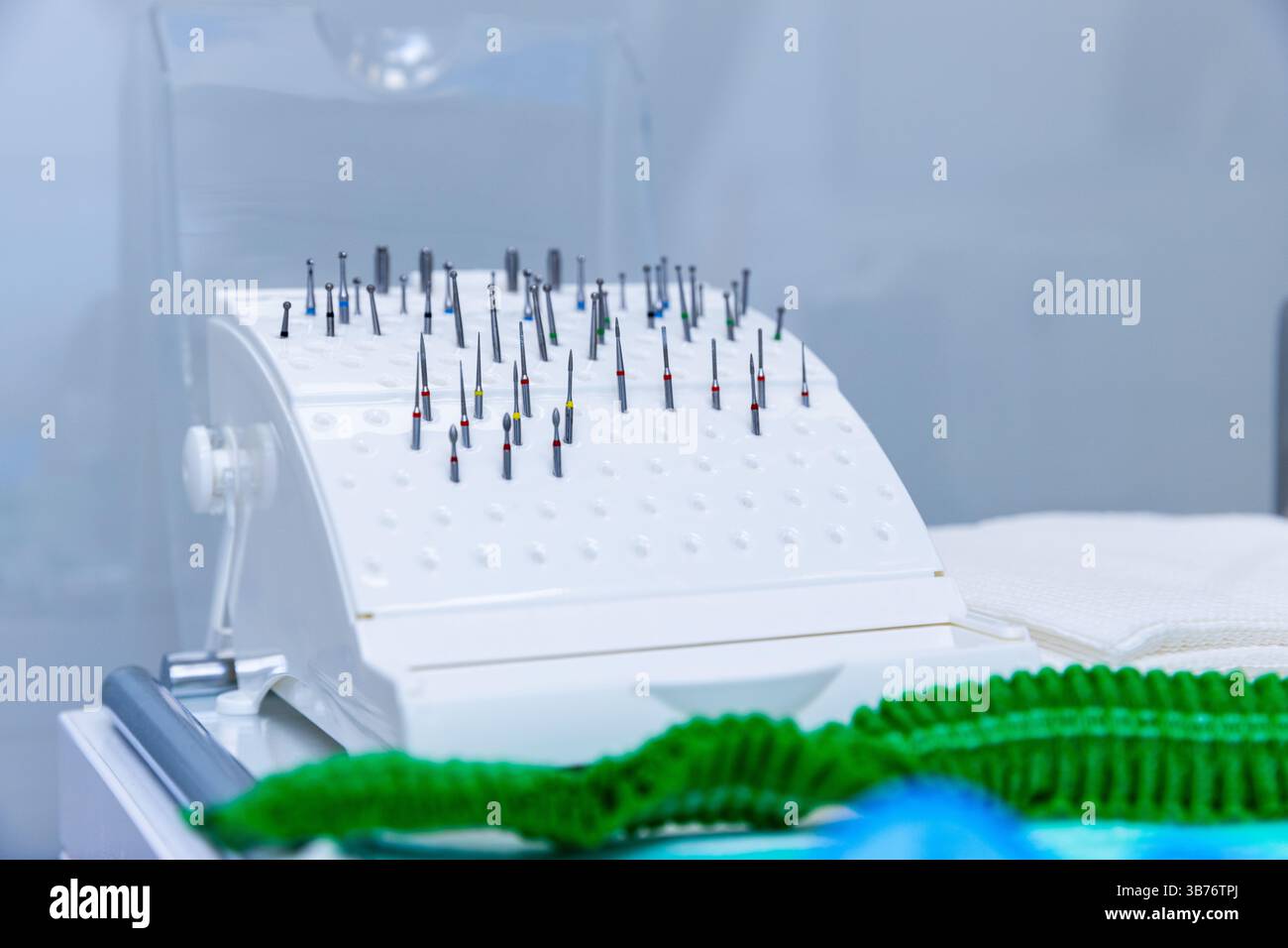 Innovative Dental Tool Setup with Precision Instruments for Professional Oral Care Procedures ...