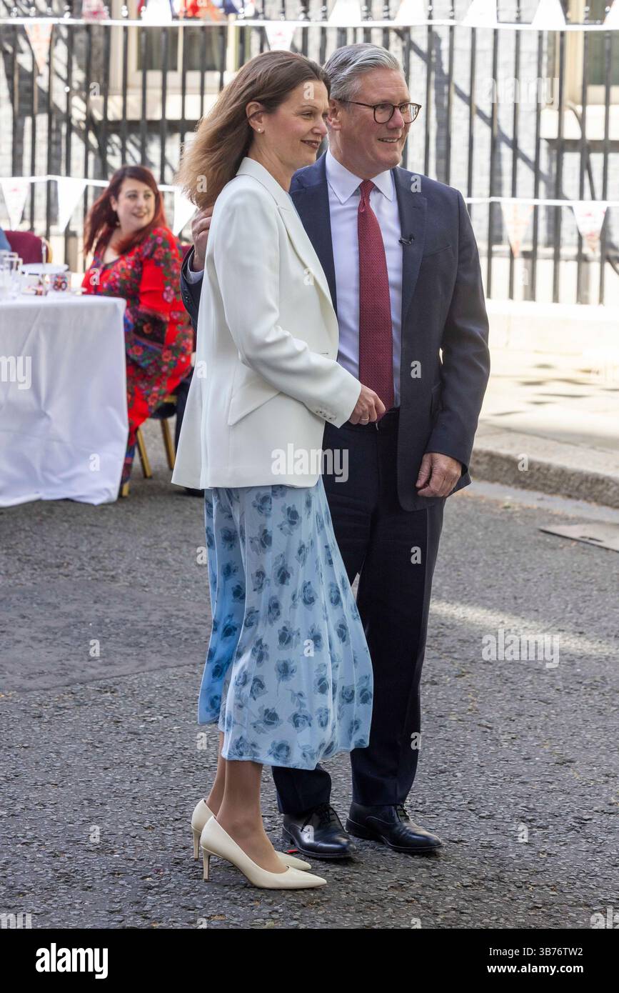 London, UK. 5th May, 2025. Keir and Victoria Starmer Prime Minister ...