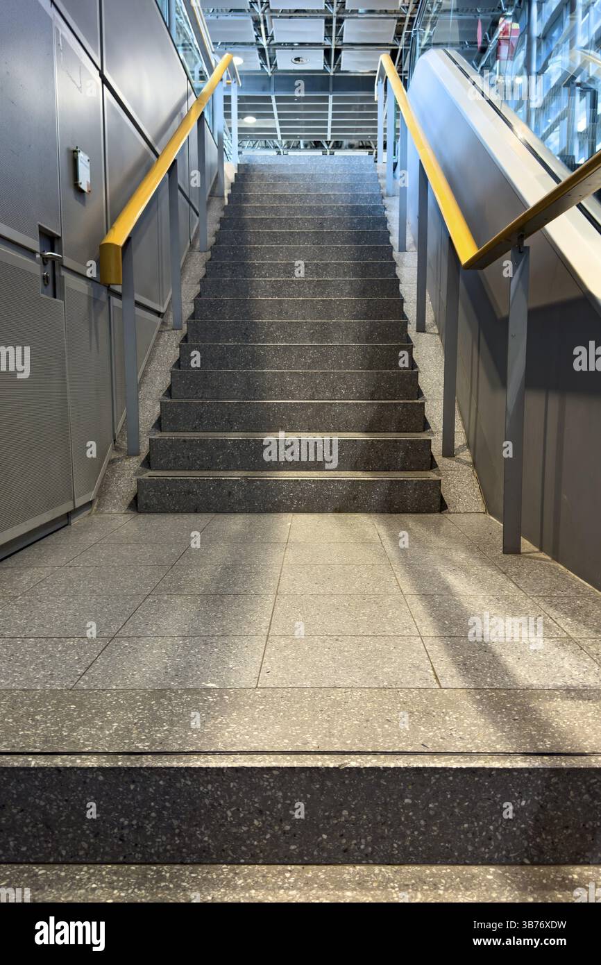Staircase photographed from bottom to top, international Stock Photo ...