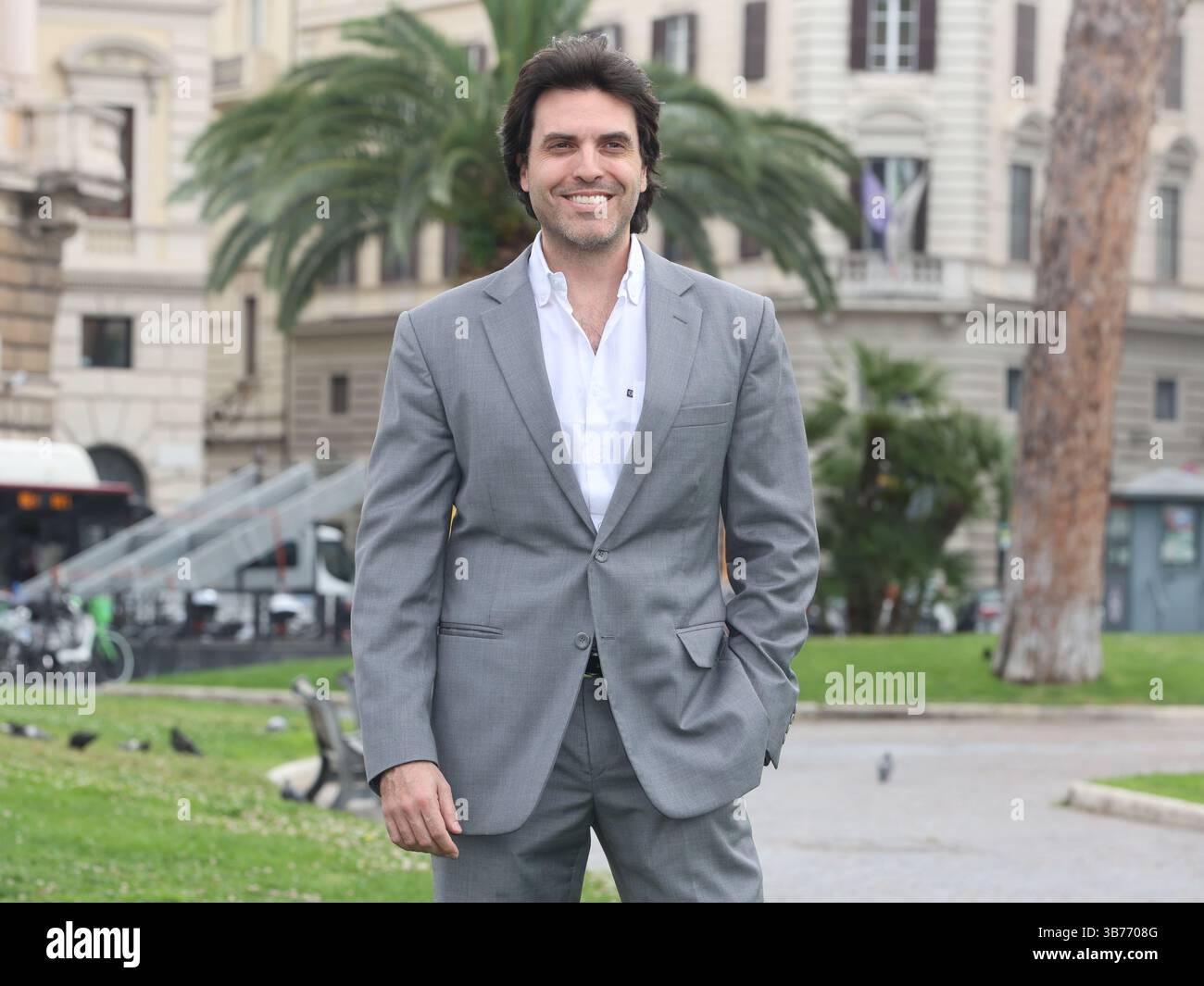 Rome, Italy. 05th May, 2025. Rome, Adriano cinema, photocall film "The ...