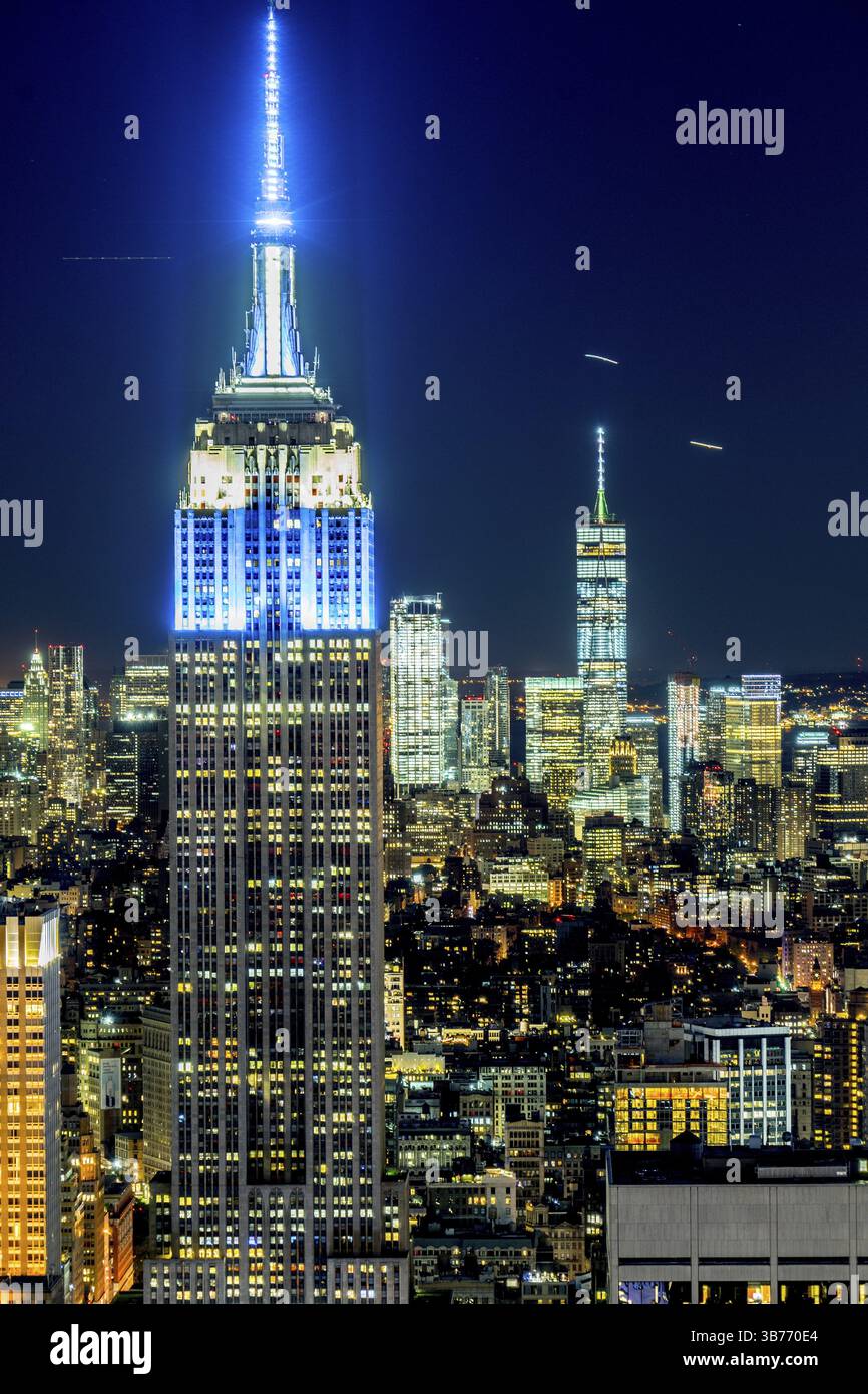 Empire State Building (taken from the Rockefeller Center Observation ...
