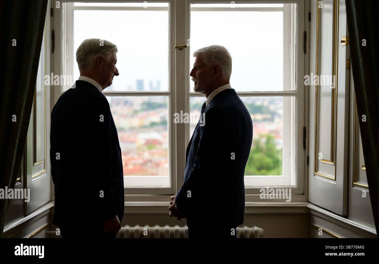 Prague, Czech Republic. 05th May, 2025. King Philippe - Filip of ...