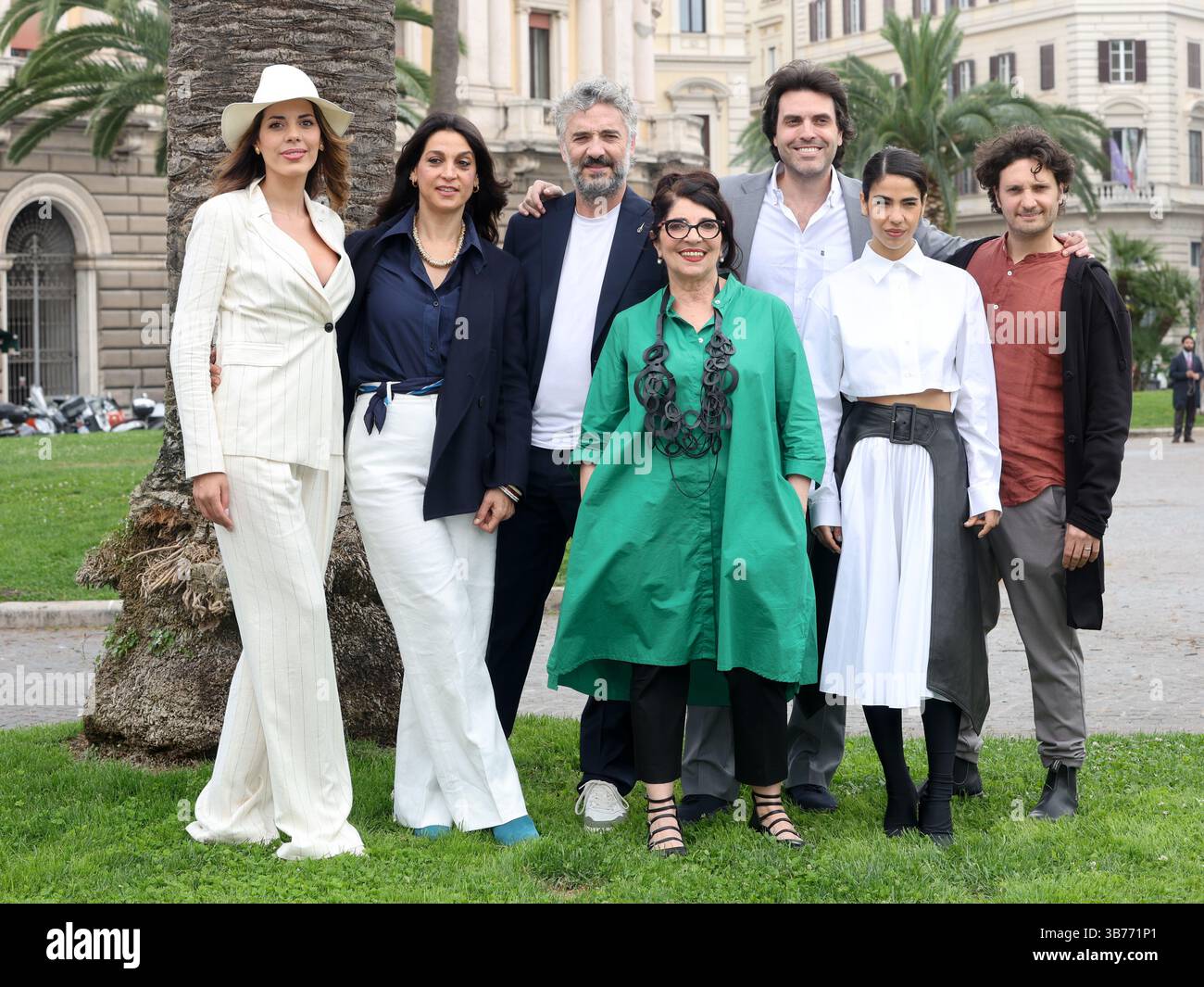 Rome, Adriano cinema, photocall film "The love I have". In the photo ...
