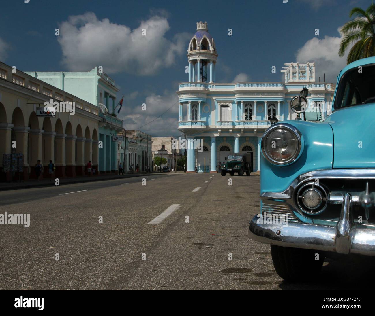 Ferrer Palace, Old town, Cienfuegos, Cuba Stock Photo - Alamy