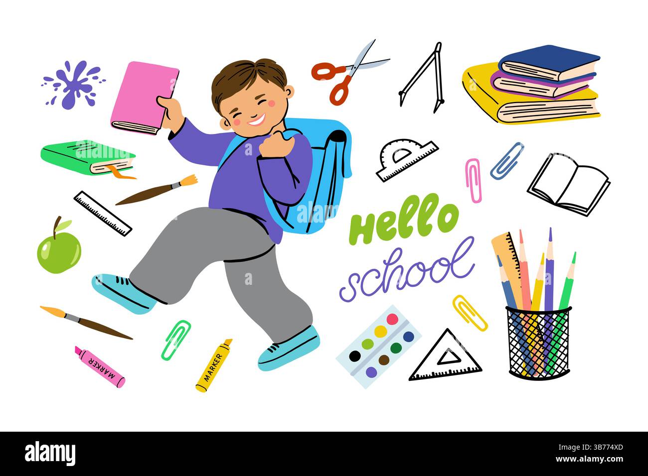 Return of supplies Stock Vector Images - Alamy