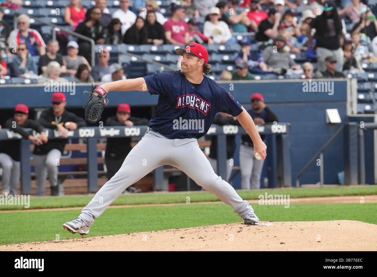 Salt Lake UT, USA. 4th May, 2025. Toledo pitcher Dietrich Enns (37 ...