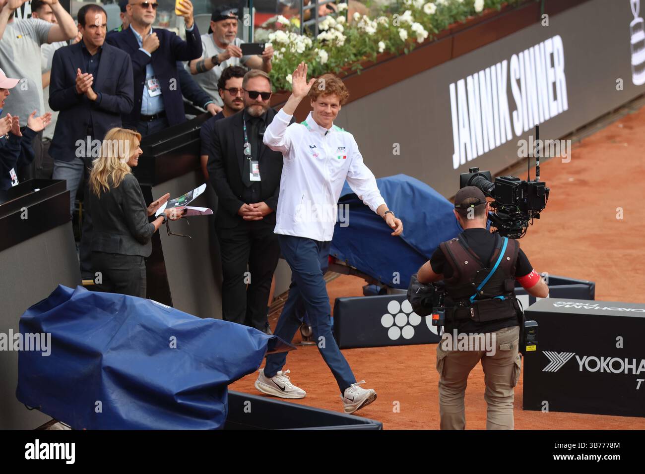 Rome, Italy. 05th May, 2025. Tennis Internazionali d'Italia BNL, Jannik ...