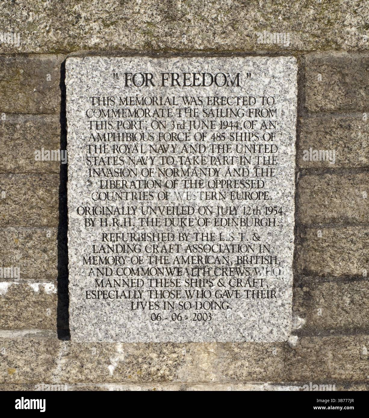 The Dartmouth area was a major departure point for the D-Day landings ...