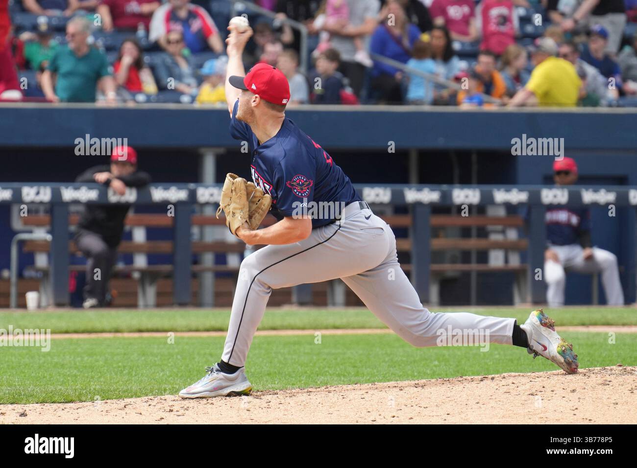 MAY 4 2025: Toledo pitcher Matt Manning (25) throws a pitch during the ...