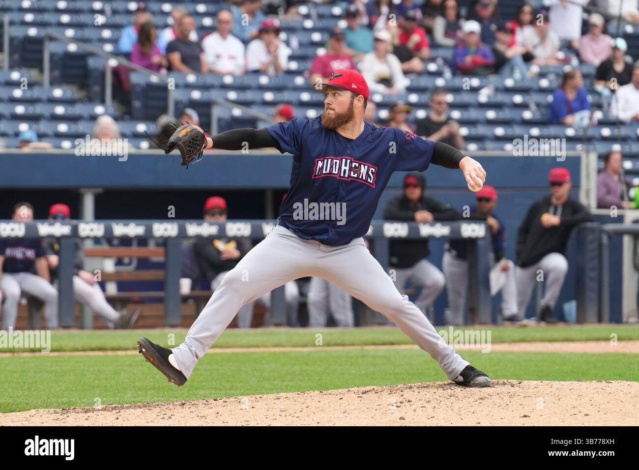 MAY 4 2025: Toledo pitcher Matt Gage (55) throws a pitch during the ...
