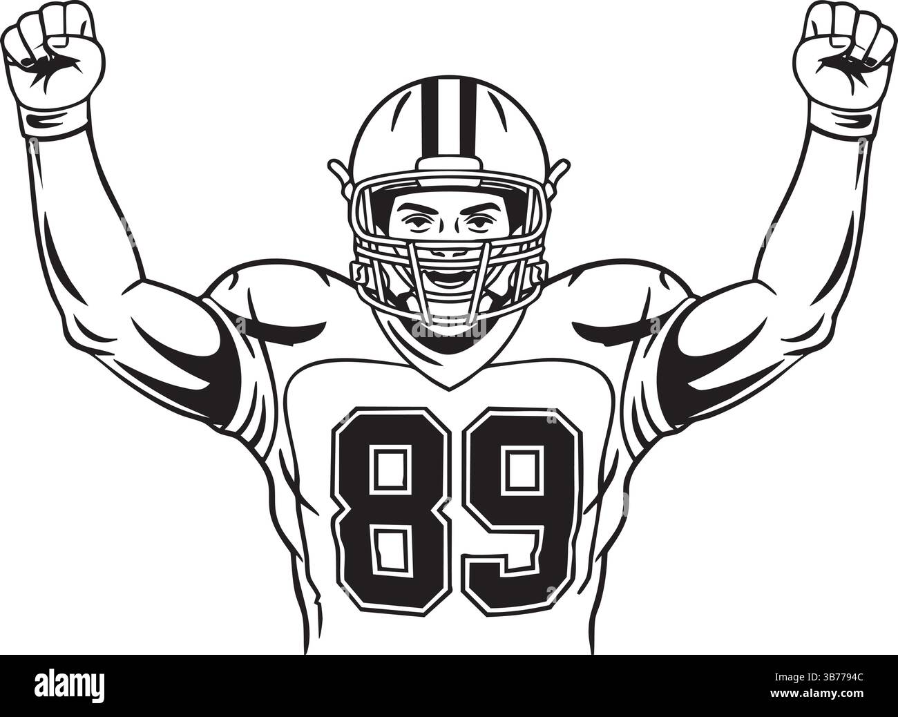 Nfl clipart hi-res stock photography and images - Alamy