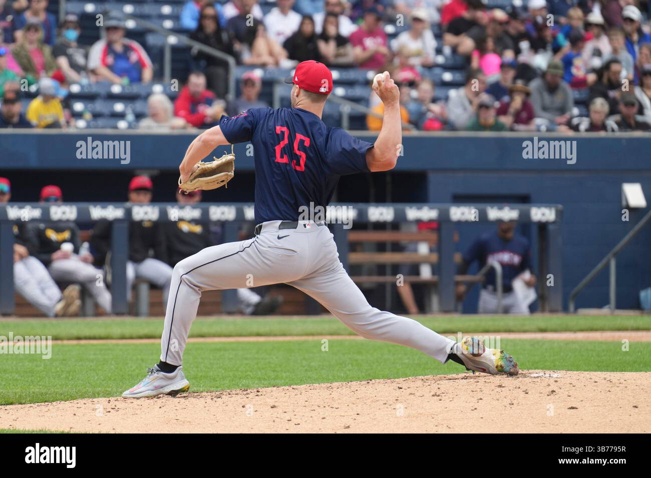 MAY 4 2025: Toledo pitcher Matt Manning (25) throws a pitch during the ...
