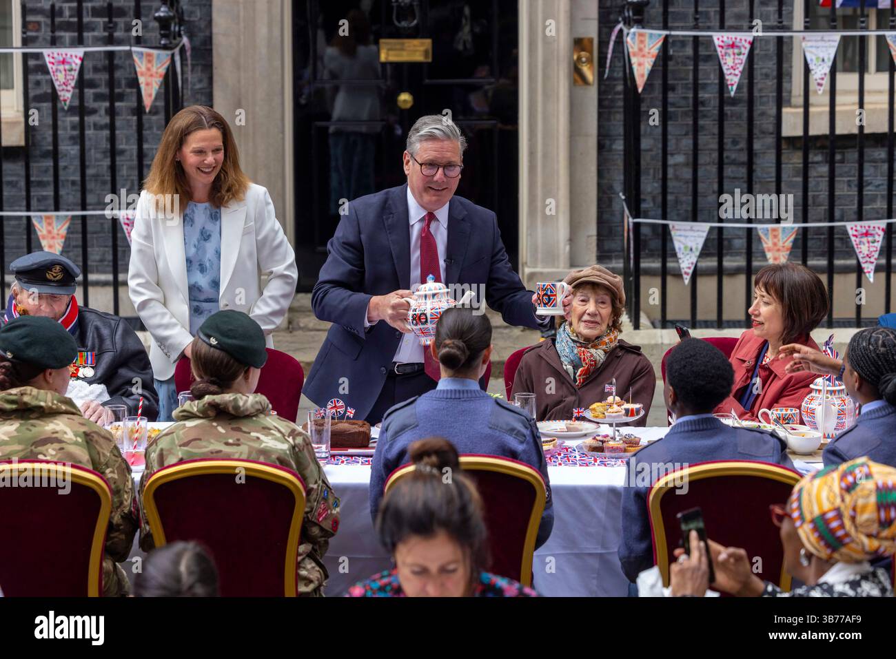 London, UK. 5th May, 2025. Prime Minister, Keir Starmer, hosts a ...