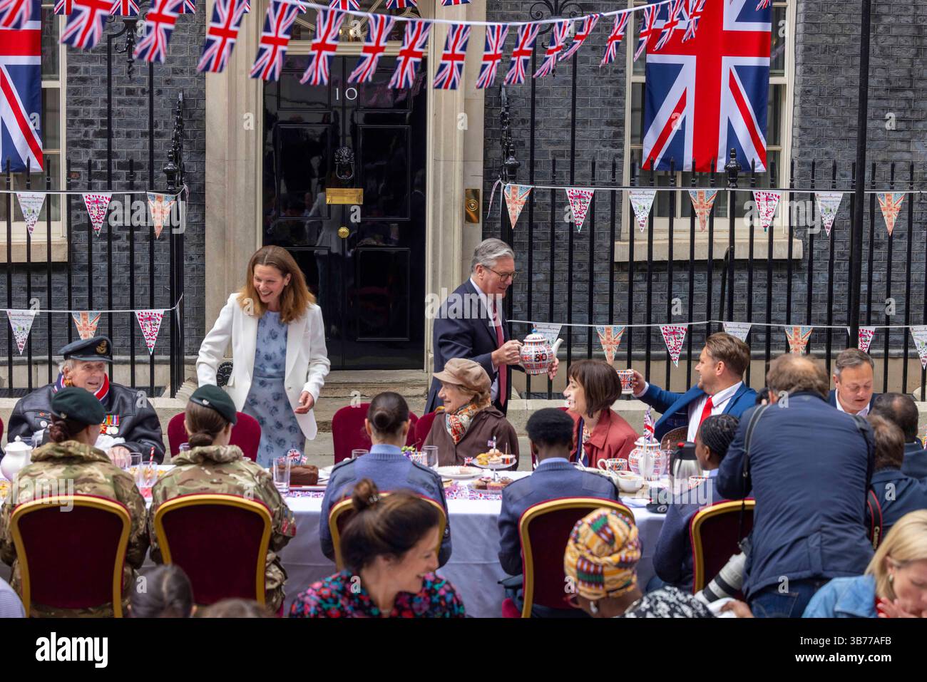 London, UK. 5th May, 2025. Prime Minister, Keir Starmer, hosts a ...