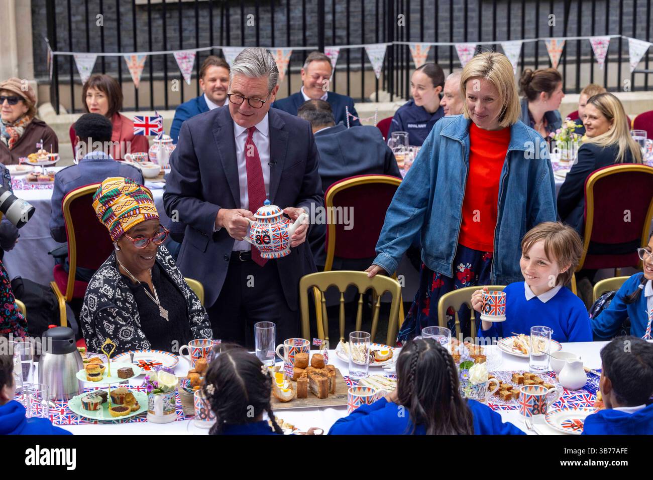 London, UK. 5th May, 2025. Prime Minister, Keir Starmer, hosts a ...