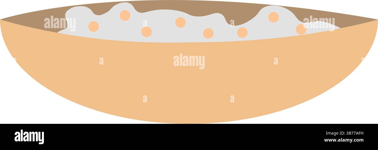 Aroma bowl with smoke rising. Vector illustration Stock Vector Image ...